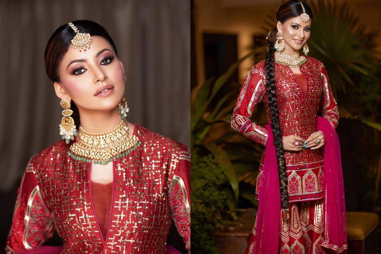 Urvashi Rautela Pulls Off A Long Gutt Inspired By Aishwarya Rai's Look ...