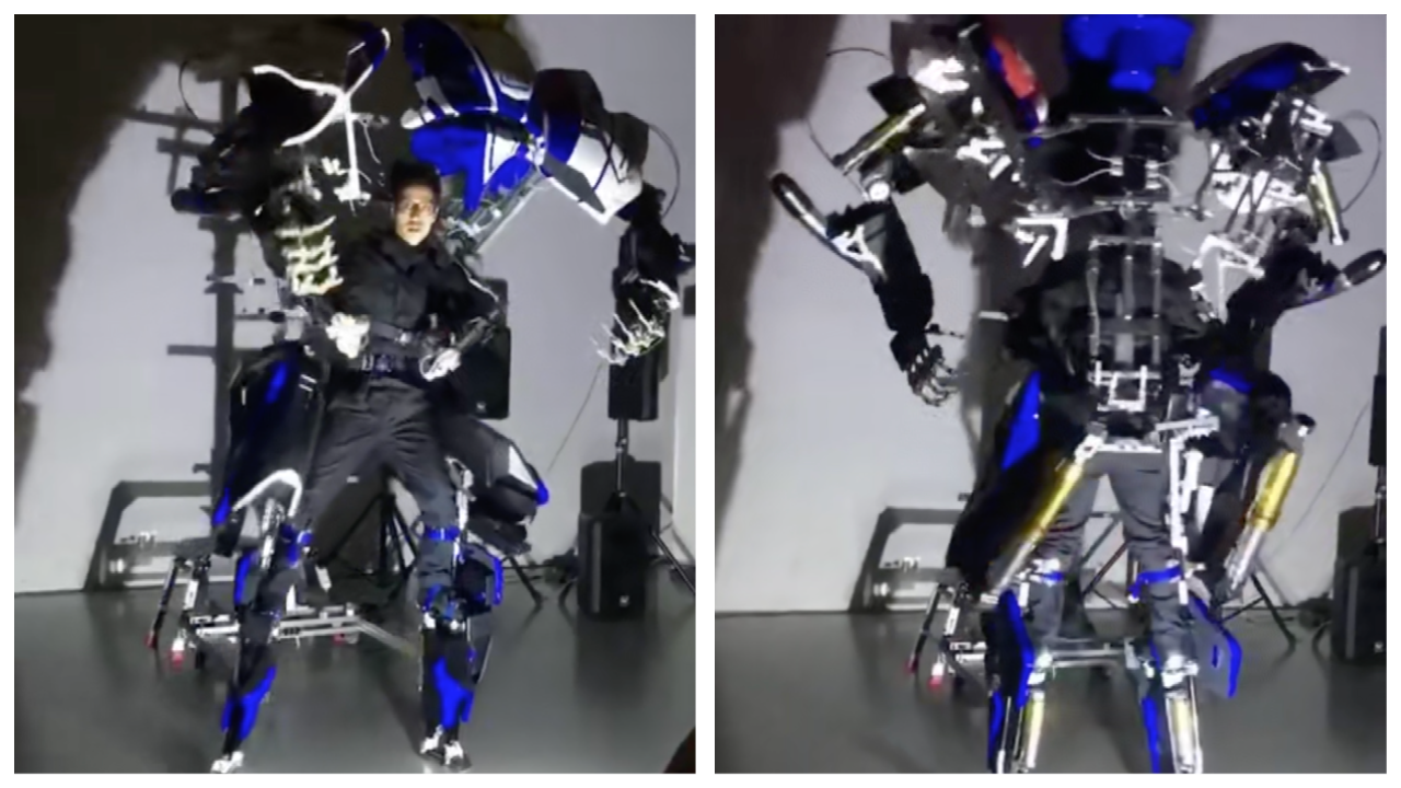 Edge of tomorrow: Man builds hyper-realistic exoskeleton