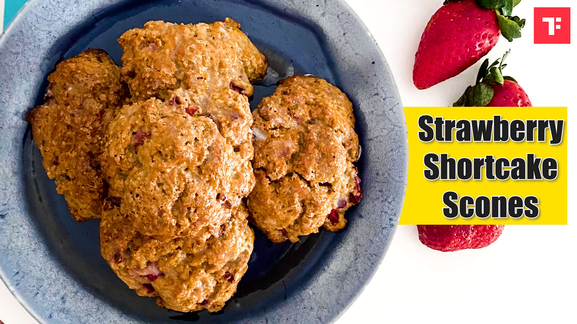 Watch: How to make Strawberry Shortcake Scones - Times Food