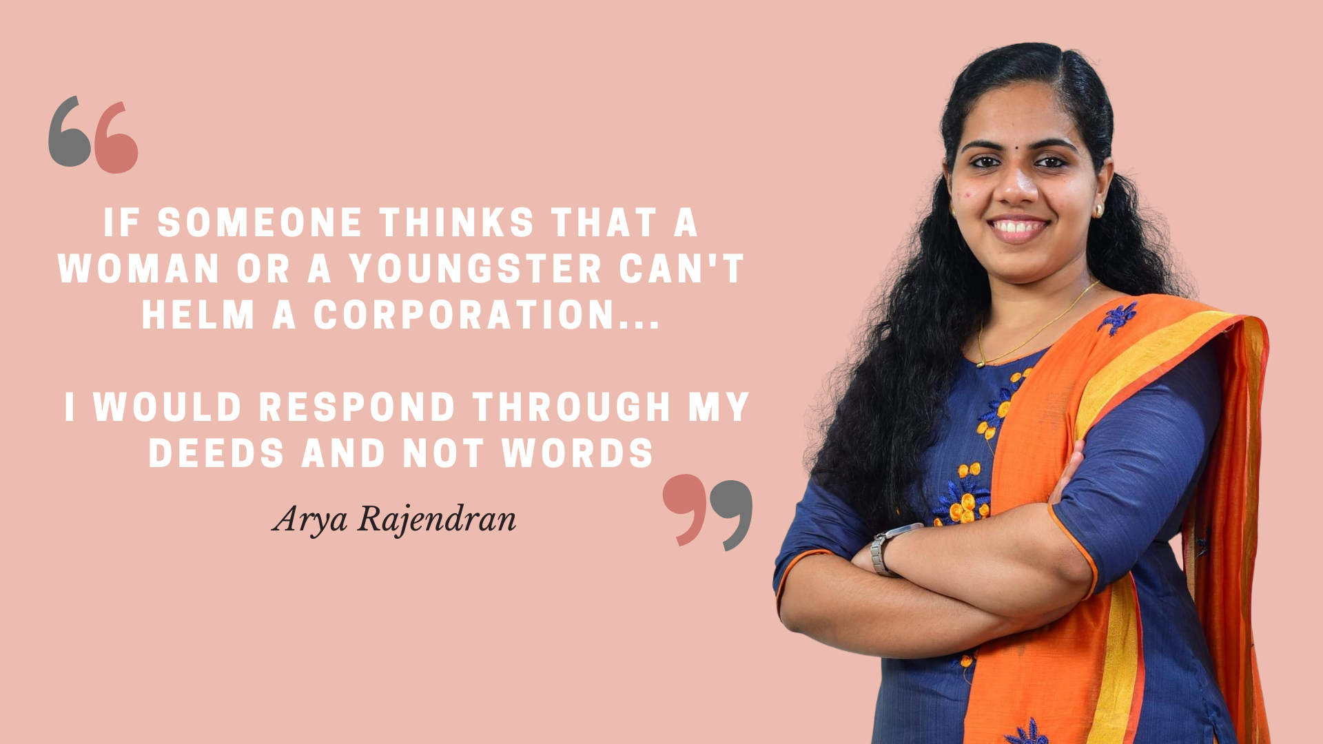 In conversation with Arya Rajendran, India's youngest Mayor
