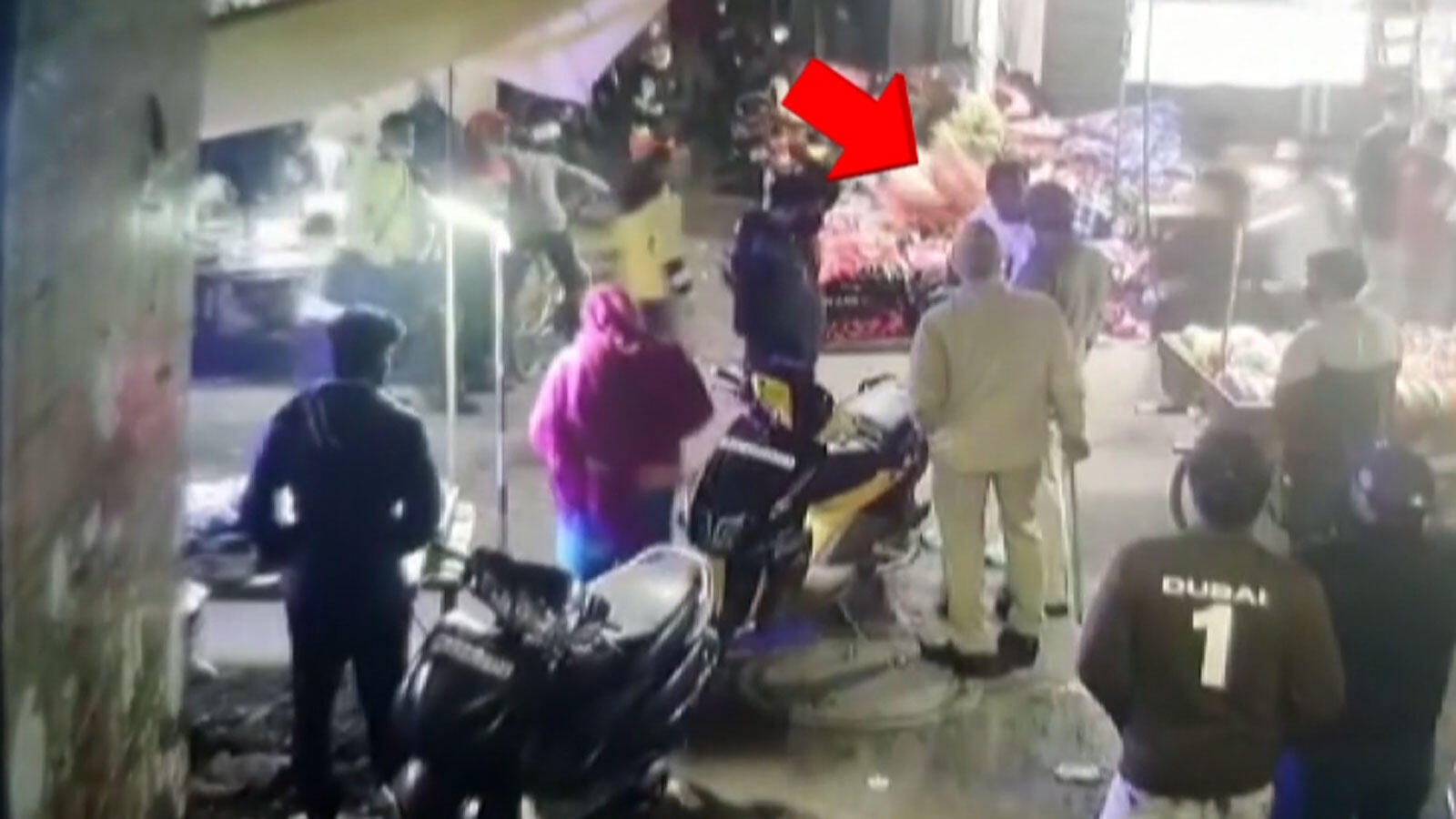 On cam: Goon attacks cops with knife in Delhi’s Tilak Nagar
