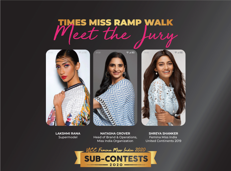 VLCC Femina Miss India 2020: ‘Times Miss Ramp Walk’ Sub-Contest