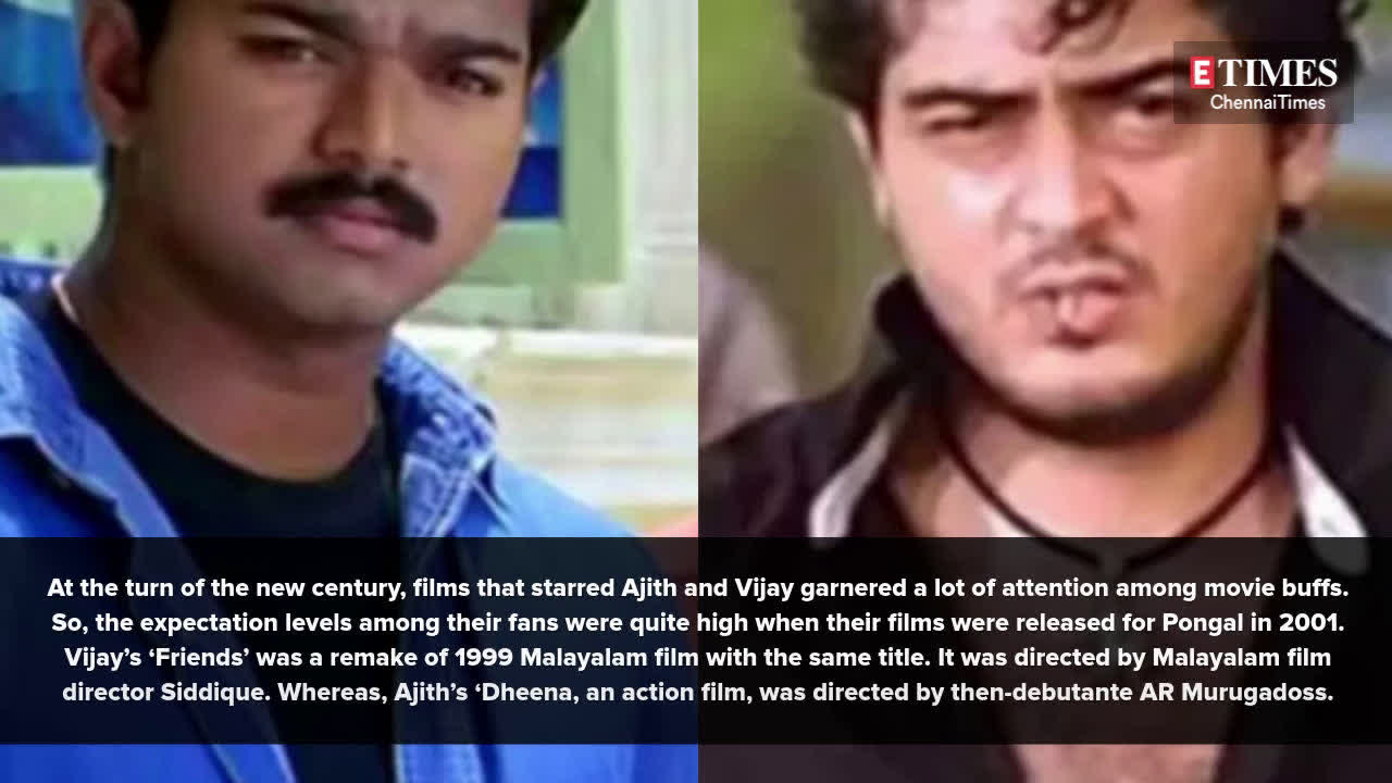 Friends vs Dheena to Master vs Eeswaran: Take a look at some of the ...