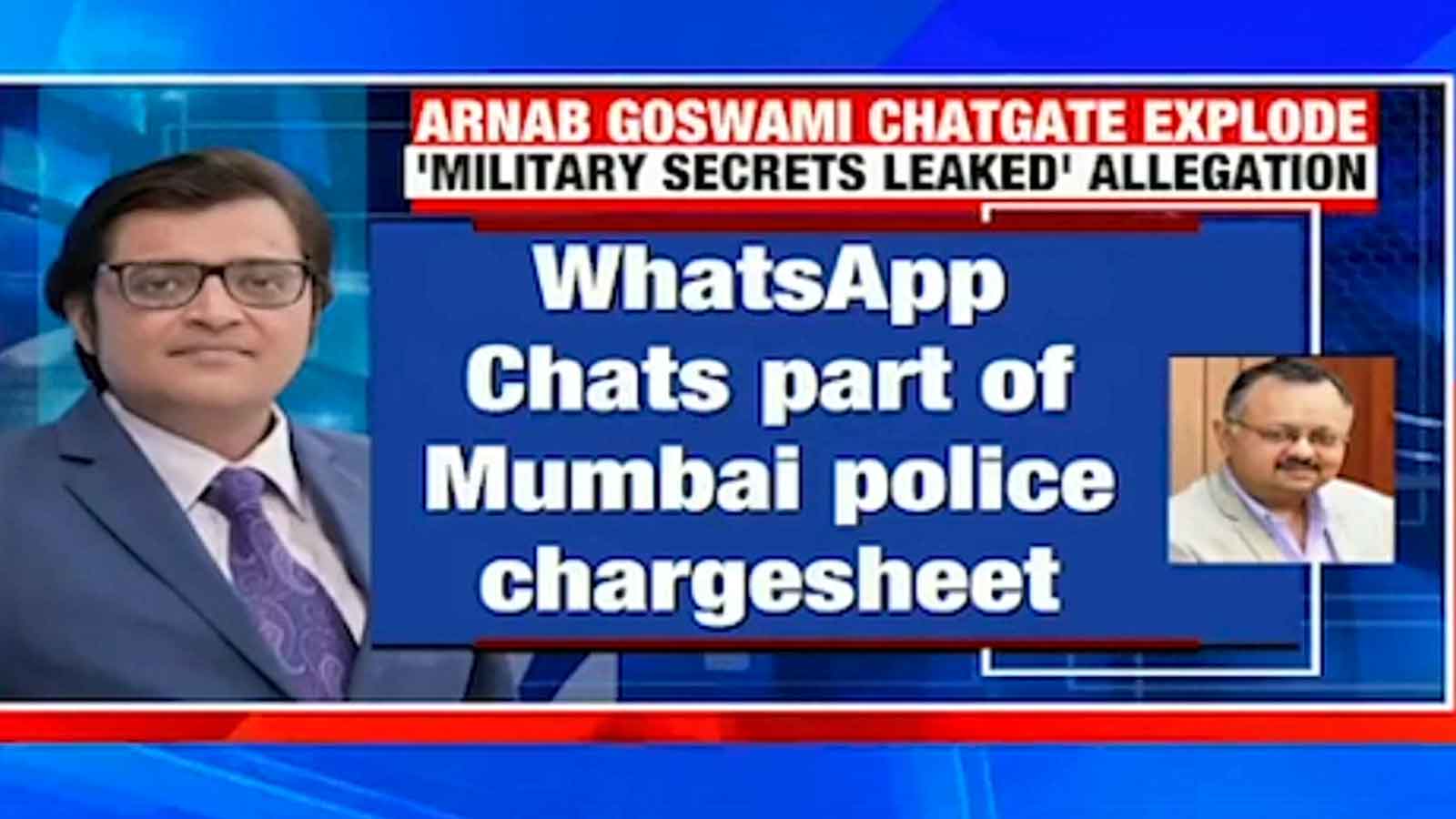 Arnab Goswami, Partho Dasgupta nexus exposed in whatsapp chat:Full details