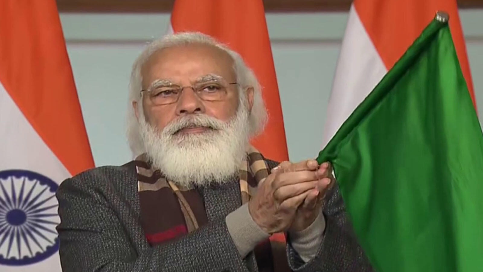 PM Modi flags off 8 trains connecting Gujarat with different parts of ...