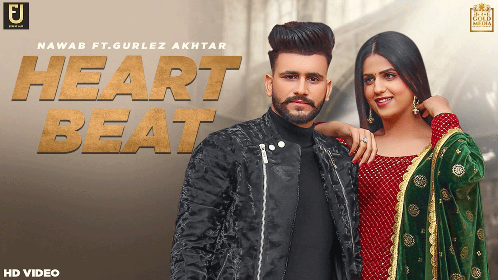 Watch Latest 2021 Punjabi Song 'Heart Beat' Sung By Nawab ft. Gurlez Akhtar