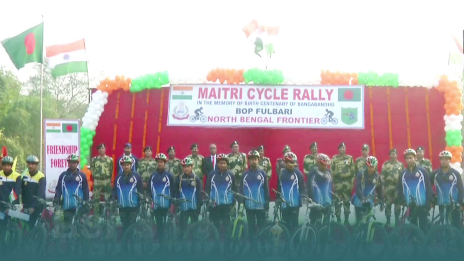 BSF’s ‘Maitri cycle rally’ reaches Siliguri