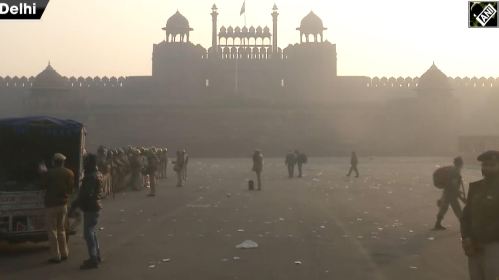 Watch: Aftermath of Red Fort vandalism