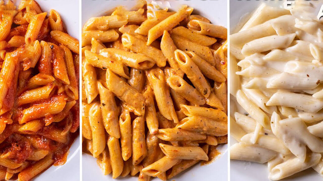 Watch: How to make Pasta Recipe- 3 Ways - Times Food