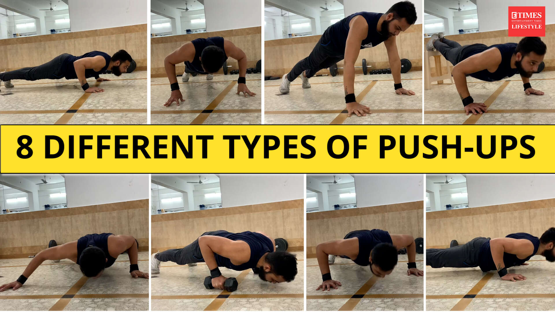 8 different types of pushups