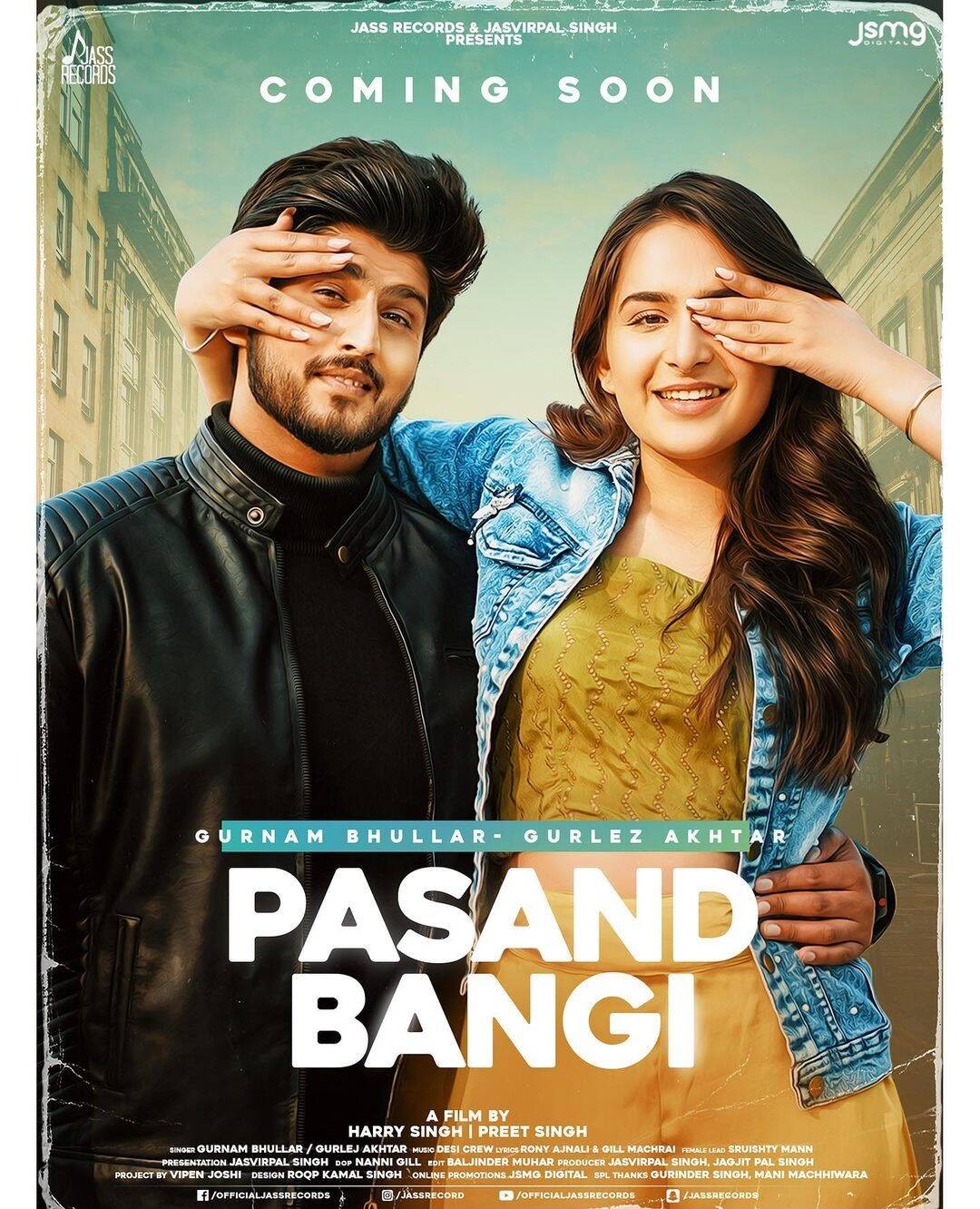 Gurnam Bhullar shares the poster of his upcoming song | Punjabi Movie ...