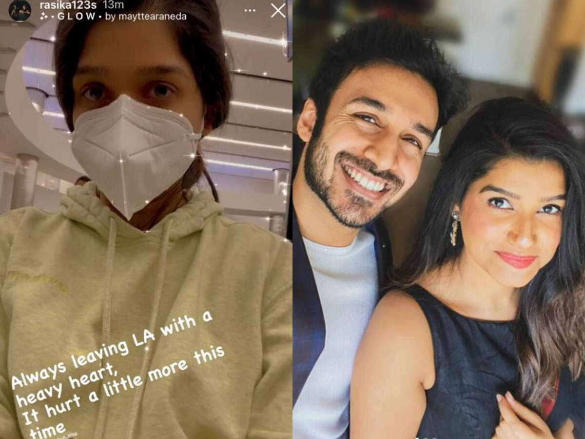 Rasika Sunil leaves LA with a heavy heart, shares an unseen romantic ...