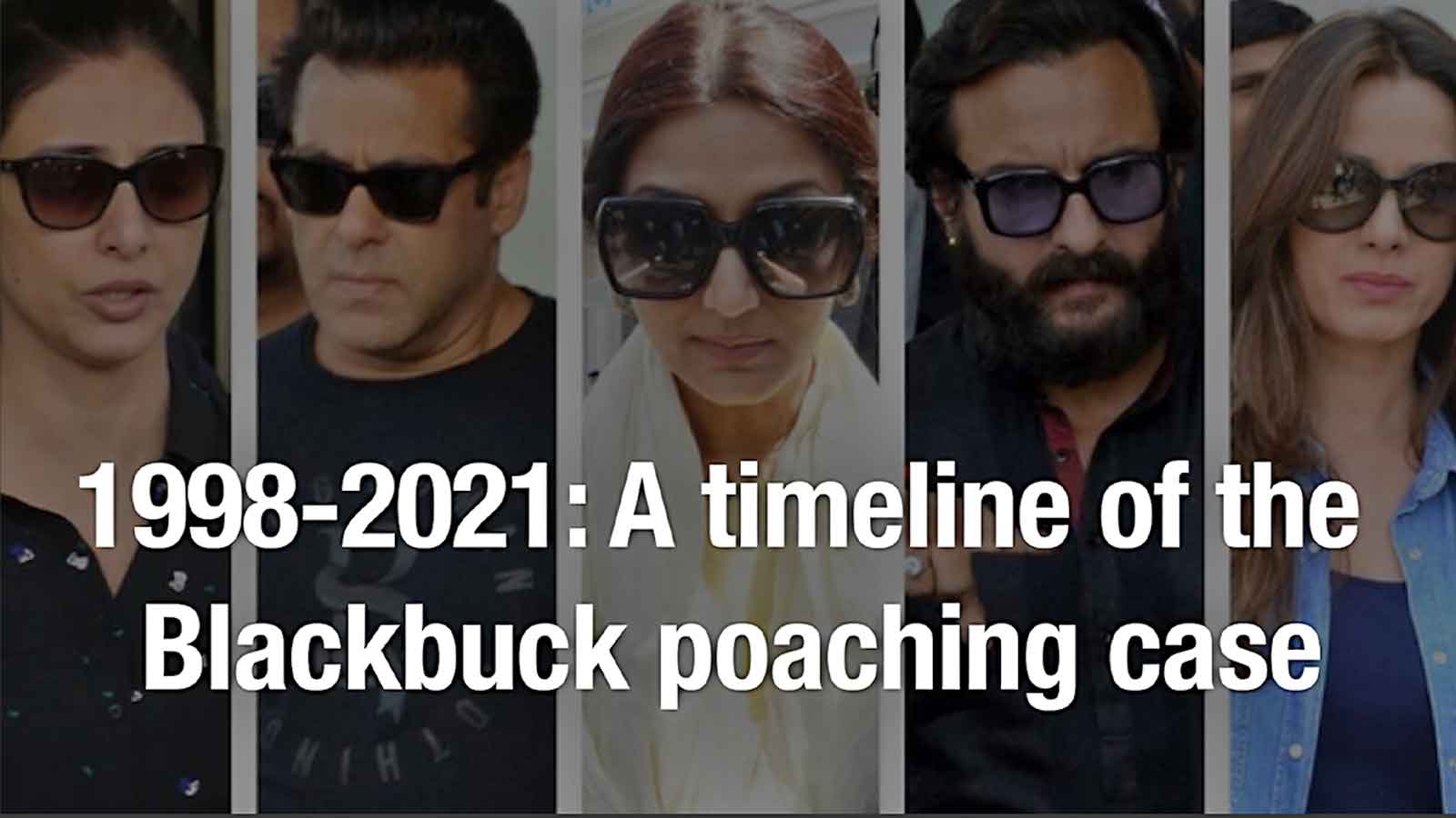 Blackbuck poaching case: A timeline of the events between 1998-2021
