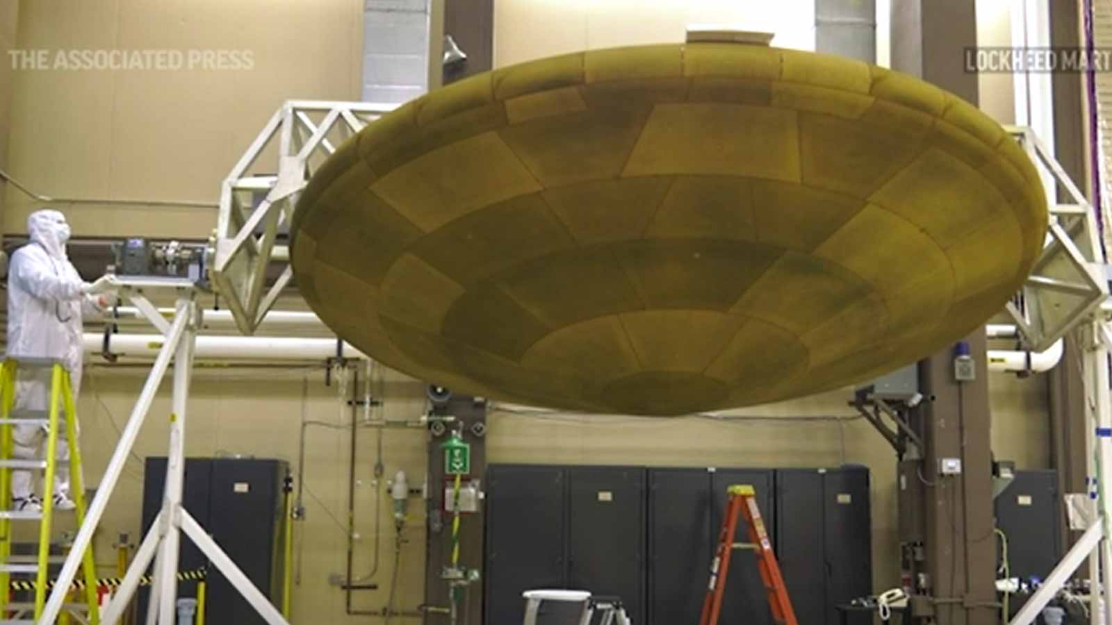 Critical aeroshell guards NASA's latest Mars rover