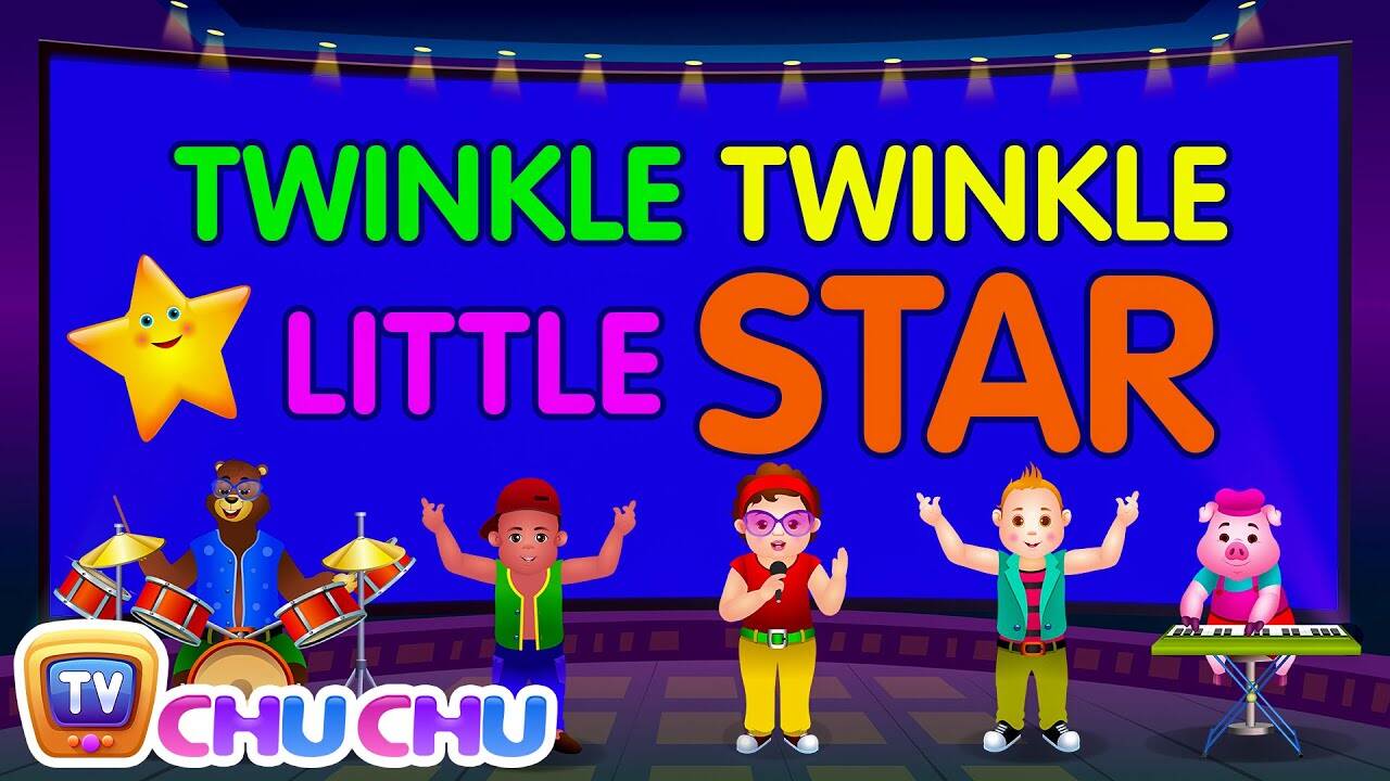 Nursery Rhymes in English: Children Video Song in English 'Twinkle ...