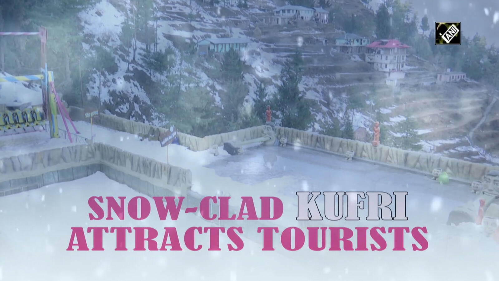 Snow-clad Kufri attracts tourists