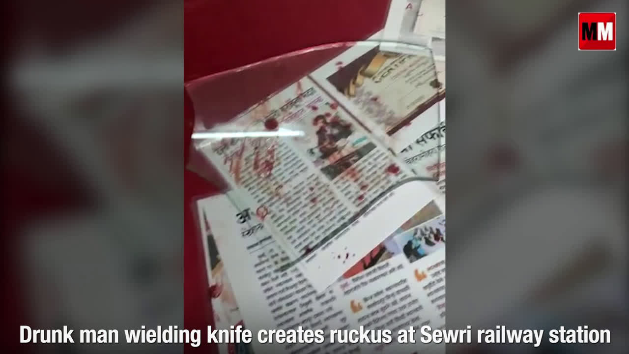 Mumbai: Drunk man creates ruckus at Sewri station