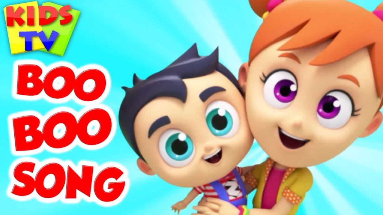 English Kids Poem: Nursery Song in English 'Boo Boo'