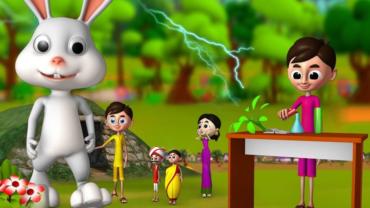Most Popular Kids Cartoon In Hindi - Giant Rabbit | Videos For Kids ...