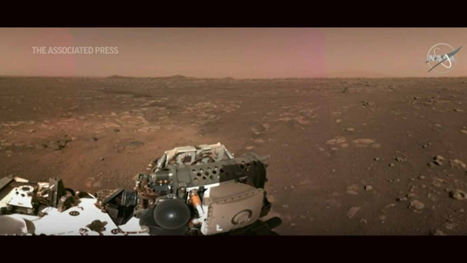 NASA releases new video from Perseverance rover