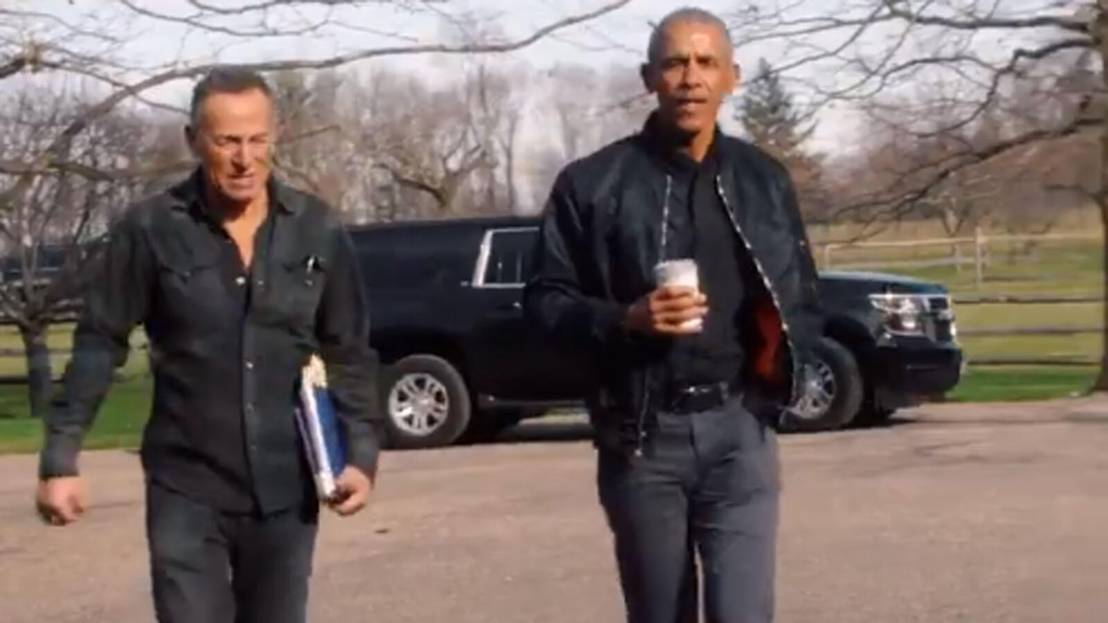 Former US President Barack Obama and Bruce Springsteen team up to ...