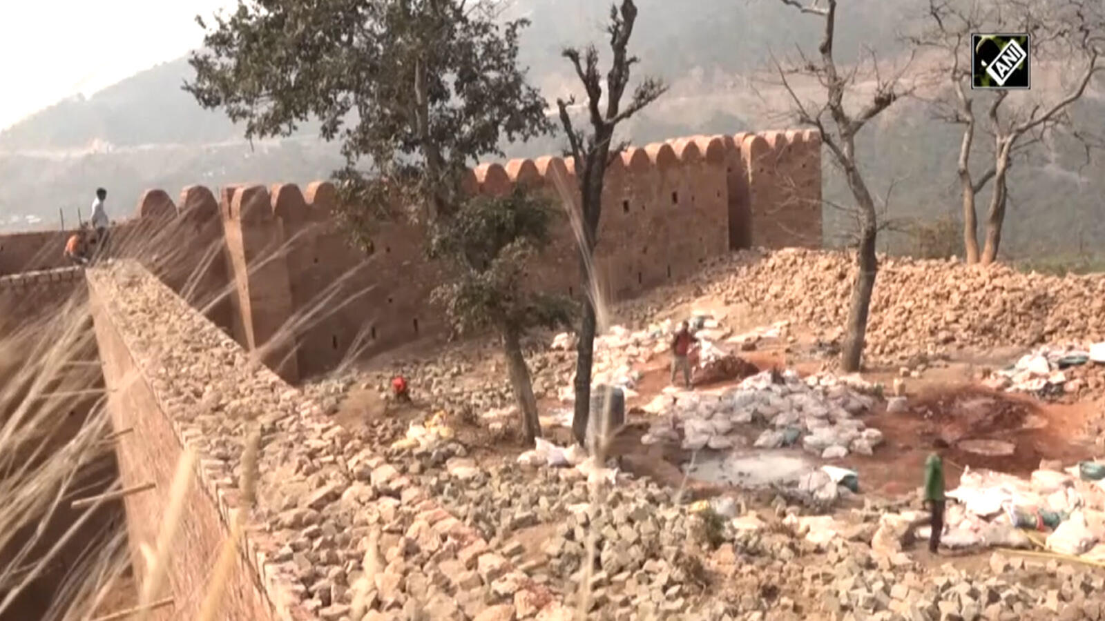 Restoration work of centuries old Kotli Fort in Udhampur begins