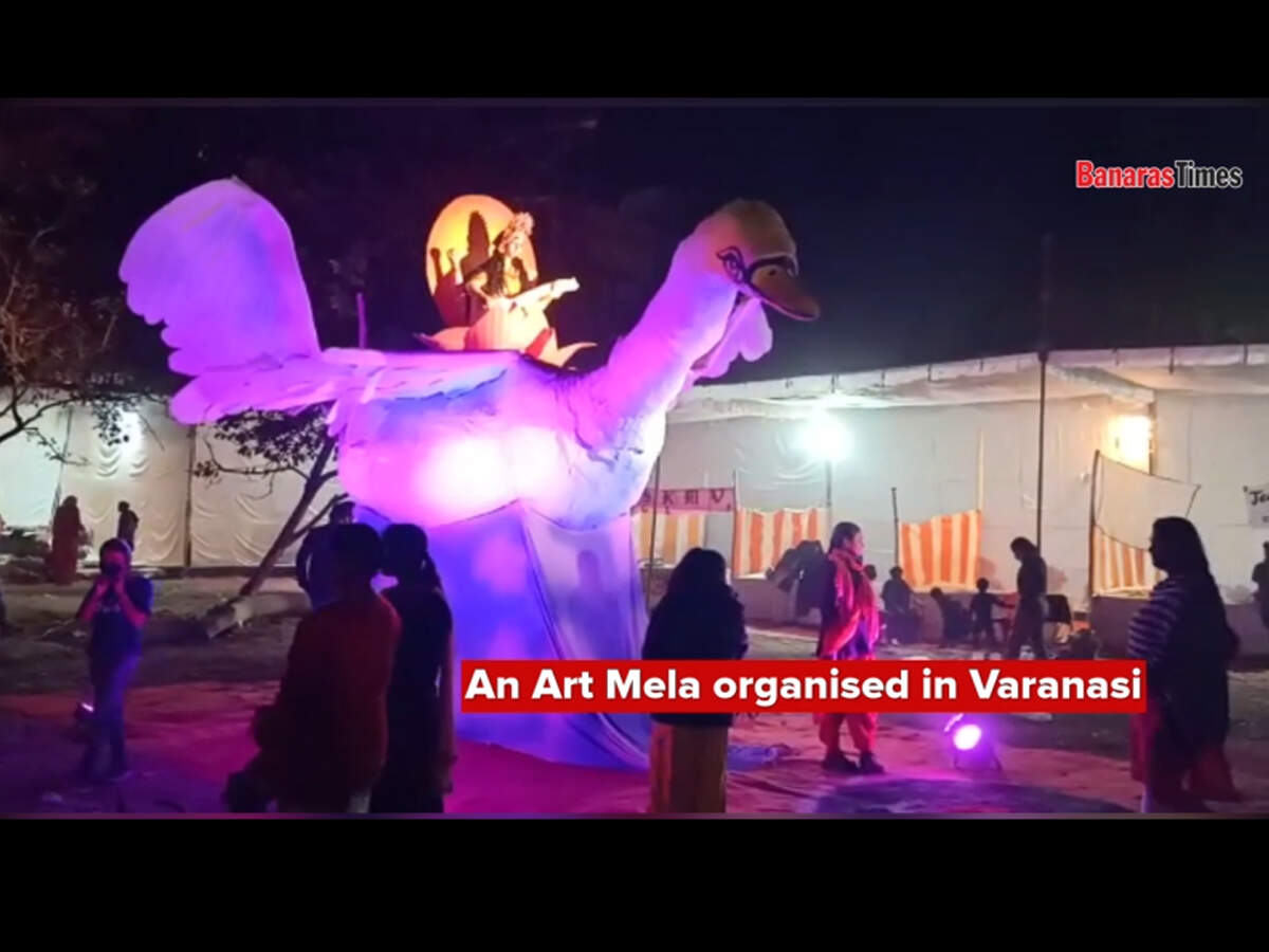 An Art Mela organised in Varanasi