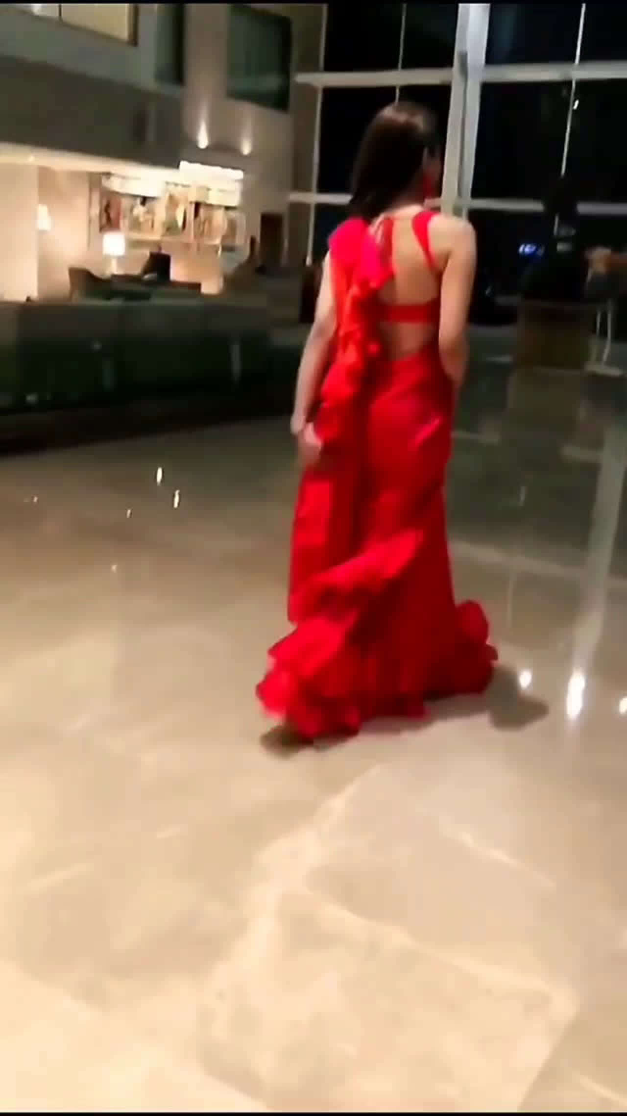 Fiery red