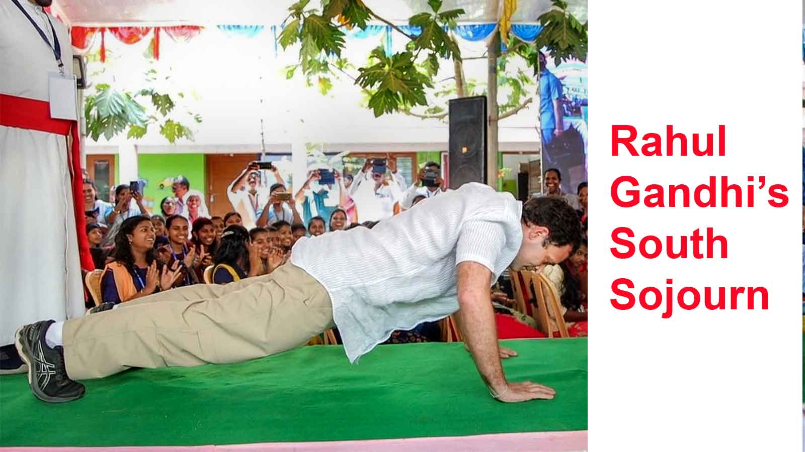 South sojourn: Five times Rahul Gandhi wowed people with his fitness