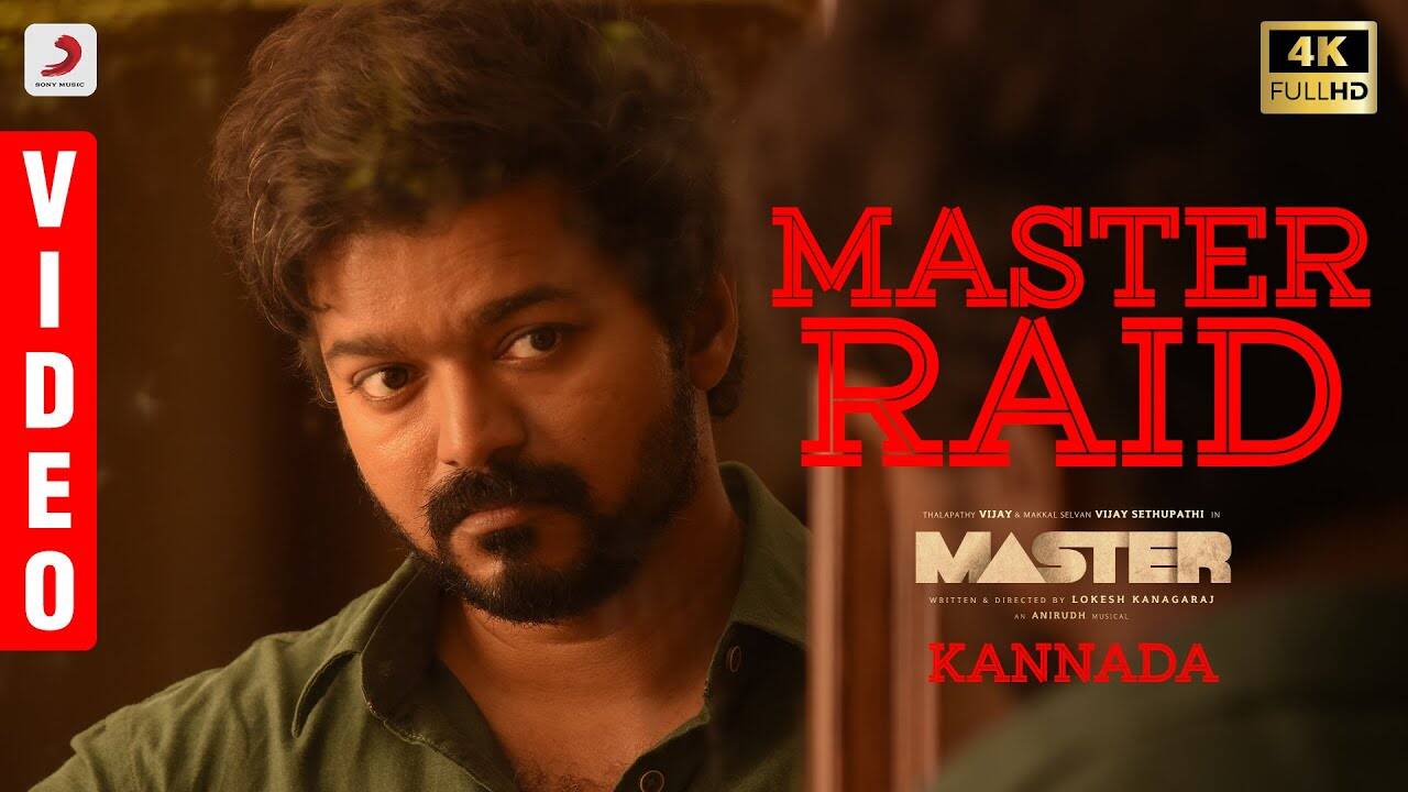 Master | Kannada Song - Master Raid