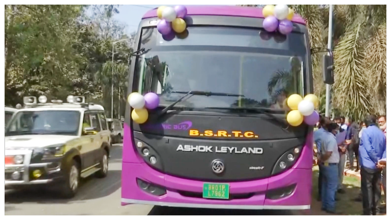 Bihar public transport goes eco-friendly with electric buses