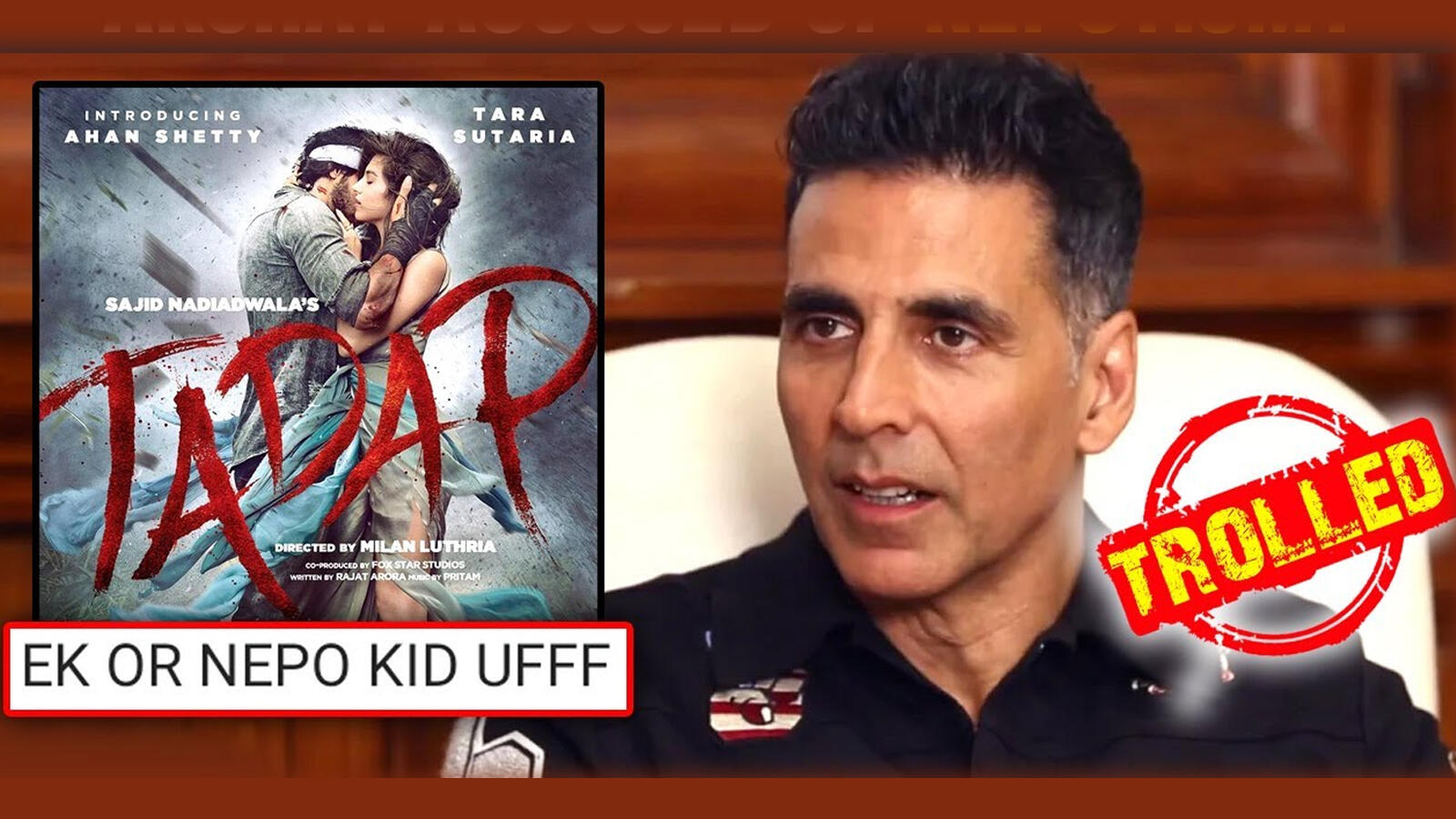 Akshay Kumar introduces Suniel Shetty's son, trolled for encouraging nepotism