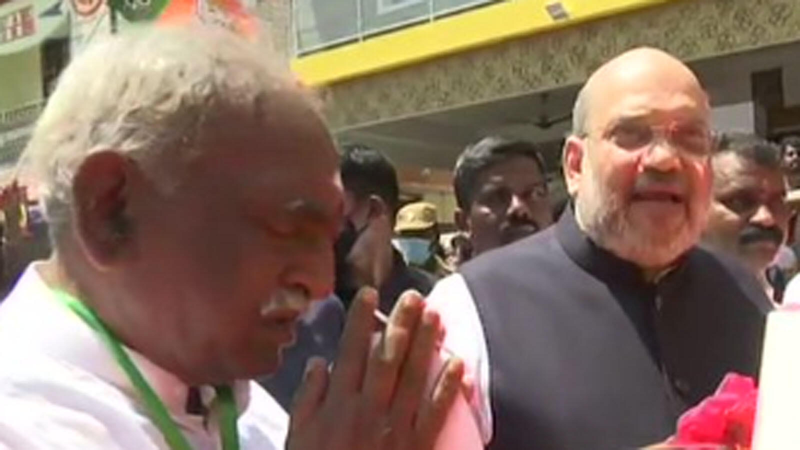 Kanyakumari Lok Sabha byelection: Union Home Minister Amit Shah holds roadshow