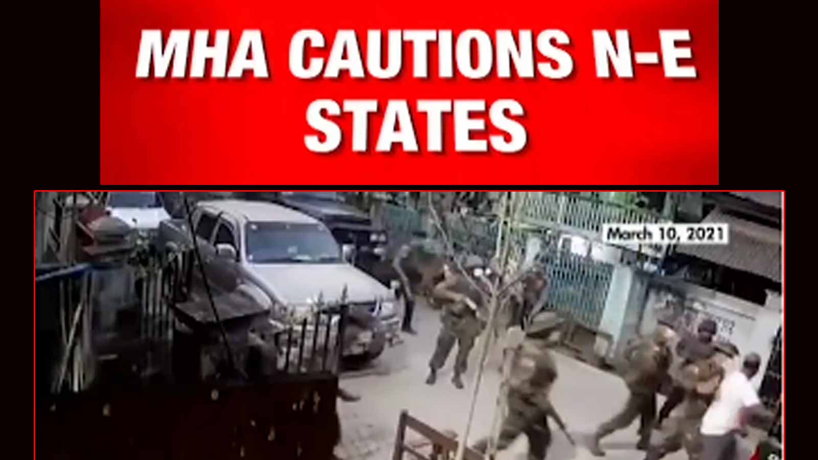 Northeast states cautioned by MHA on taking Myanmar refugees