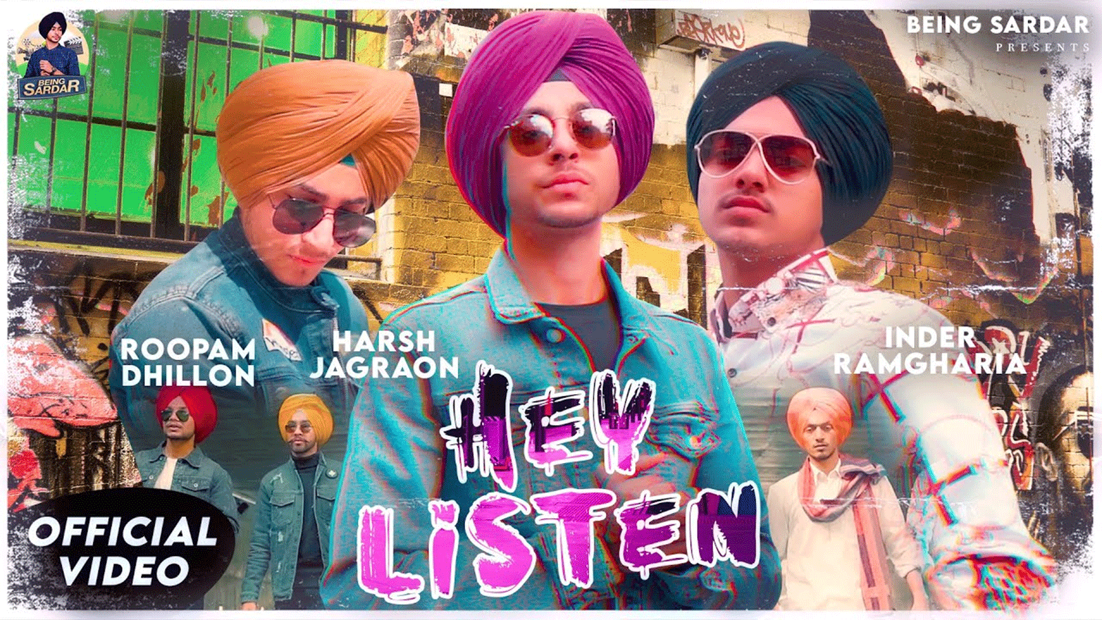Watch Latest 2021 Punjabi Song 'Hey Listen' Sung By Harsh Jagraon Feat ...