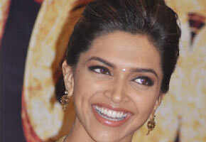 Deepika Padukone at 'Rana' press conference
