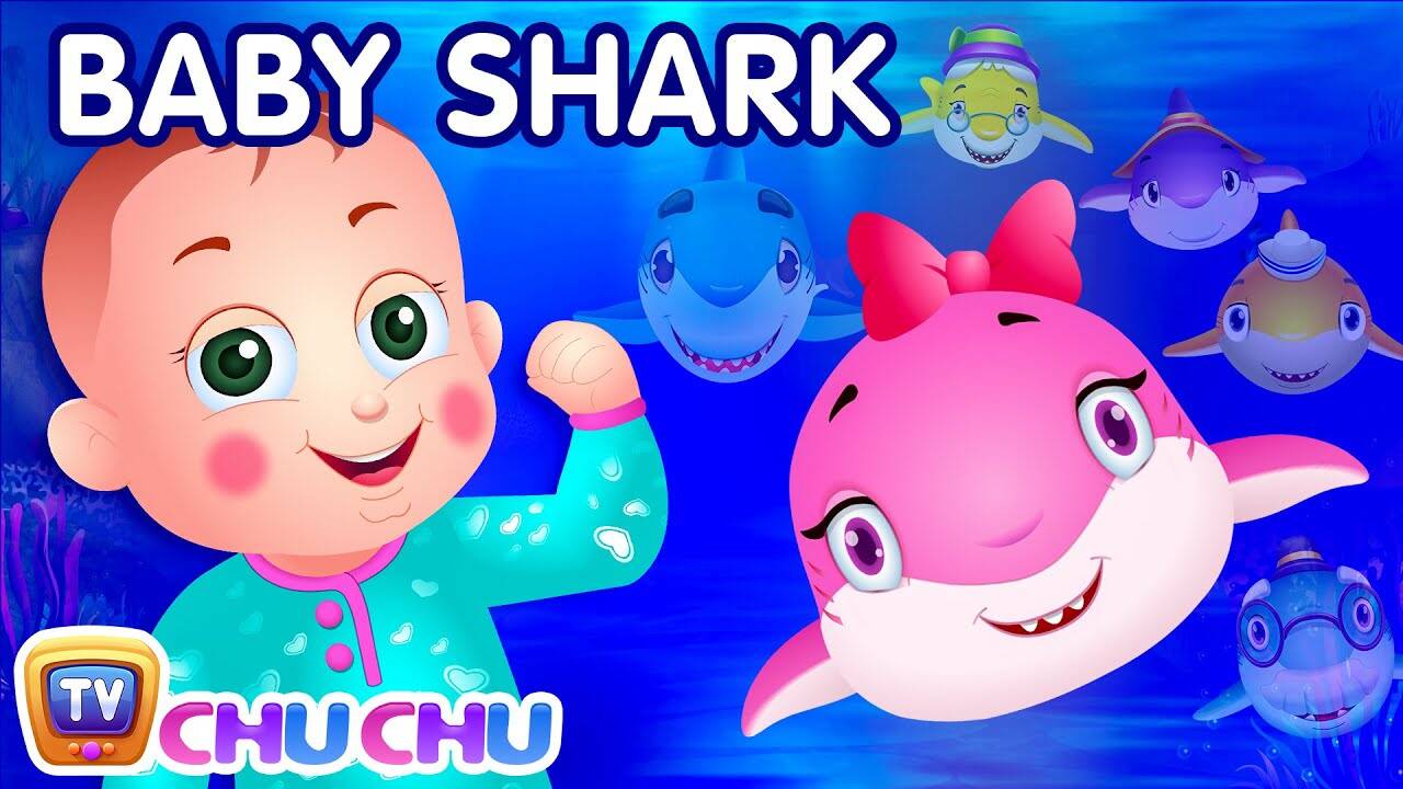 Nursery Rhymes in English: Children Video Song in English 'Baby Shark'