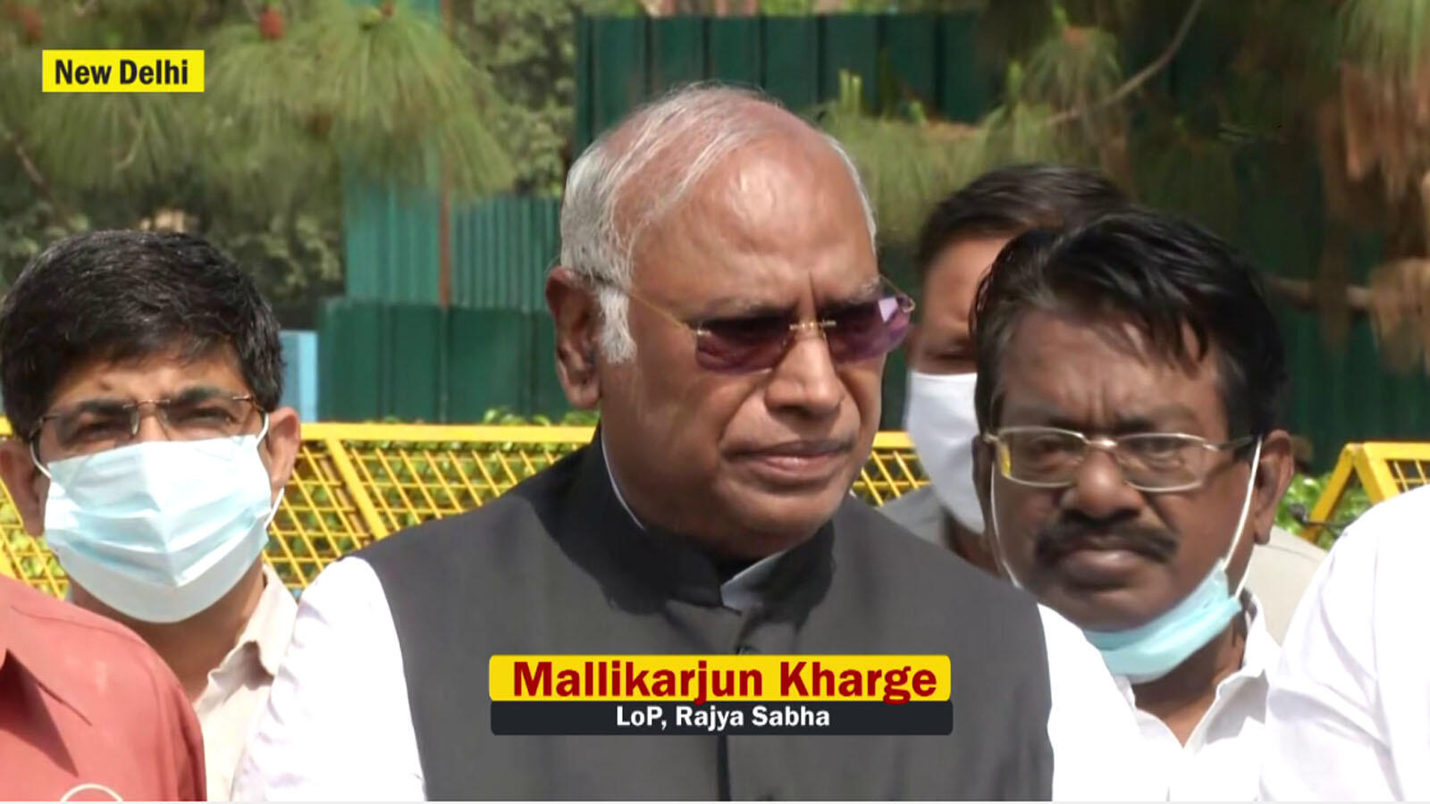 Mallikarjun Kharge demands to send Insurance Amendment bill 2021 to standing committee