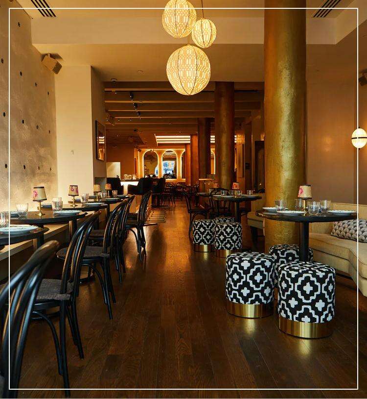 Take a look at the interiors & menu of Priyanka Chopra’s Indian ...