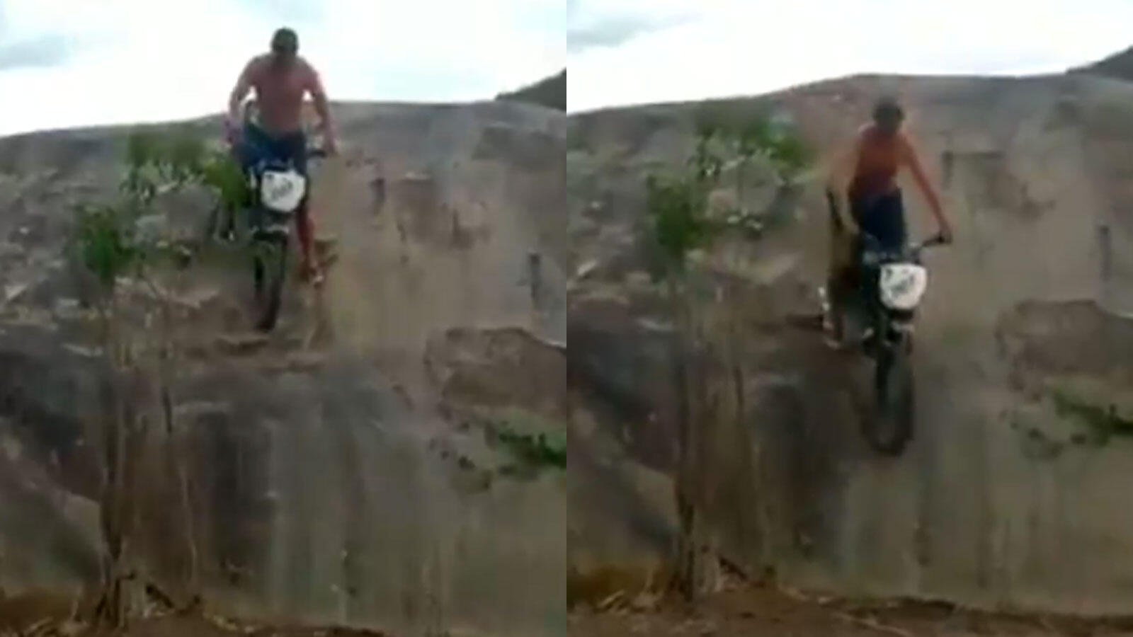 Viral video: The most foolish bike stunt ever