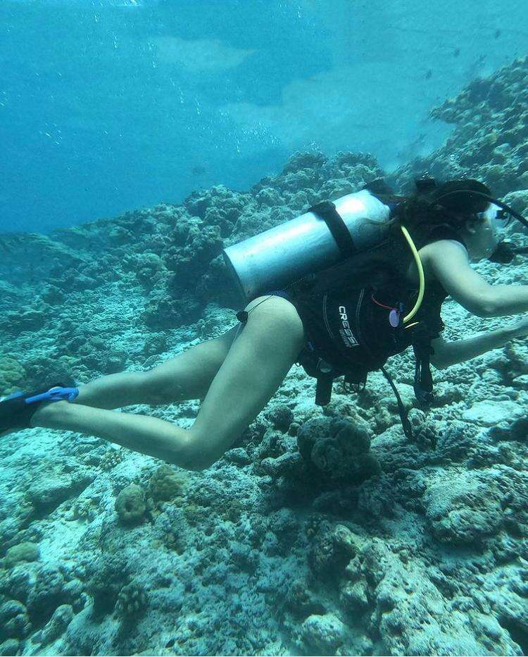 Esha Gupta feels like 'Dory' during her scuba diving adventures
