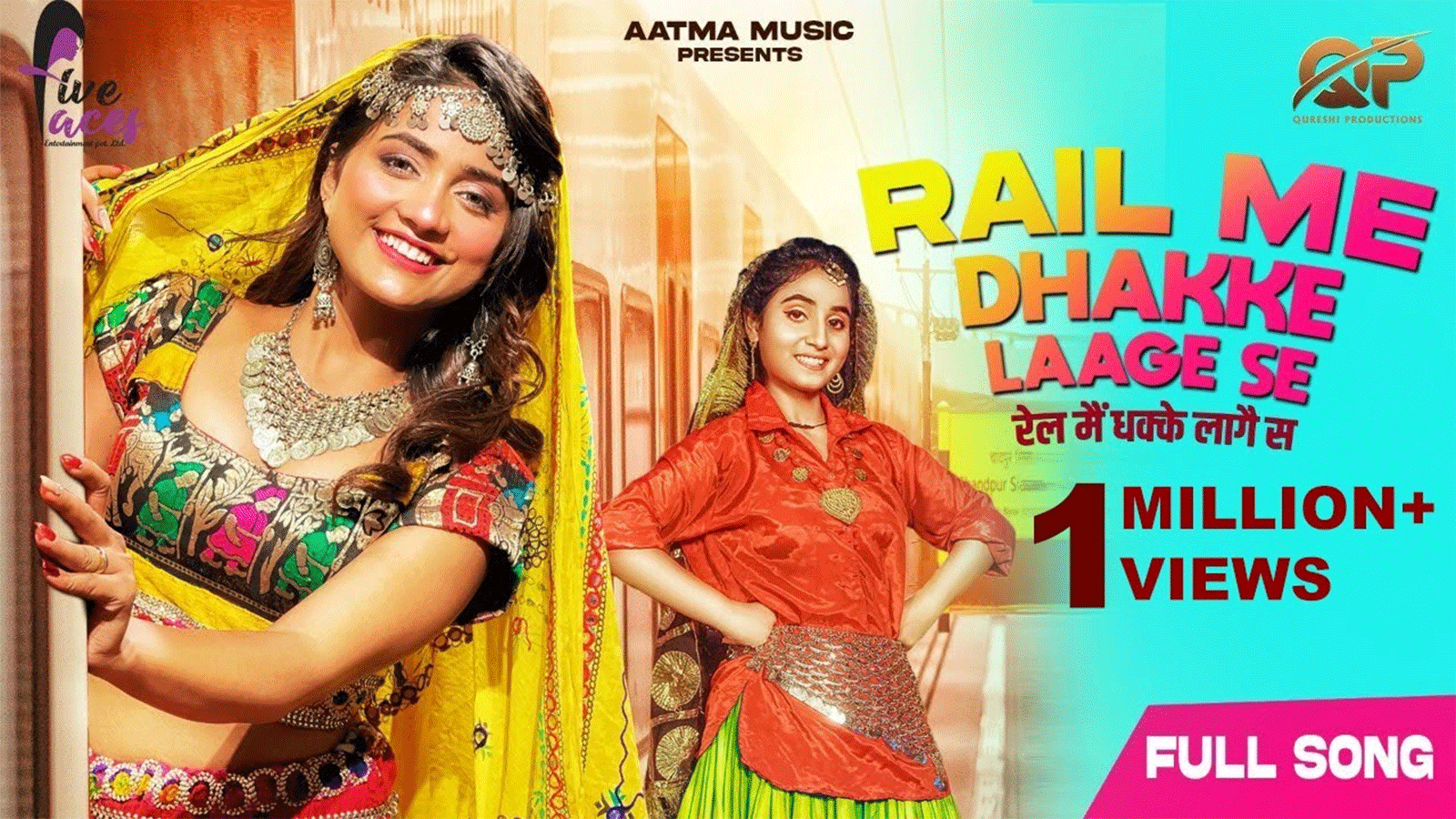 Watch Latest 2021 'Haryanvi' Song Music Video - 'Rail Me Dhakke Laage ...