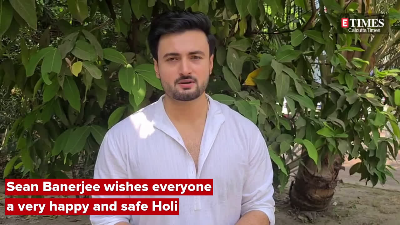 Sean Banerjee wishes everyone a very happy and safe Holi