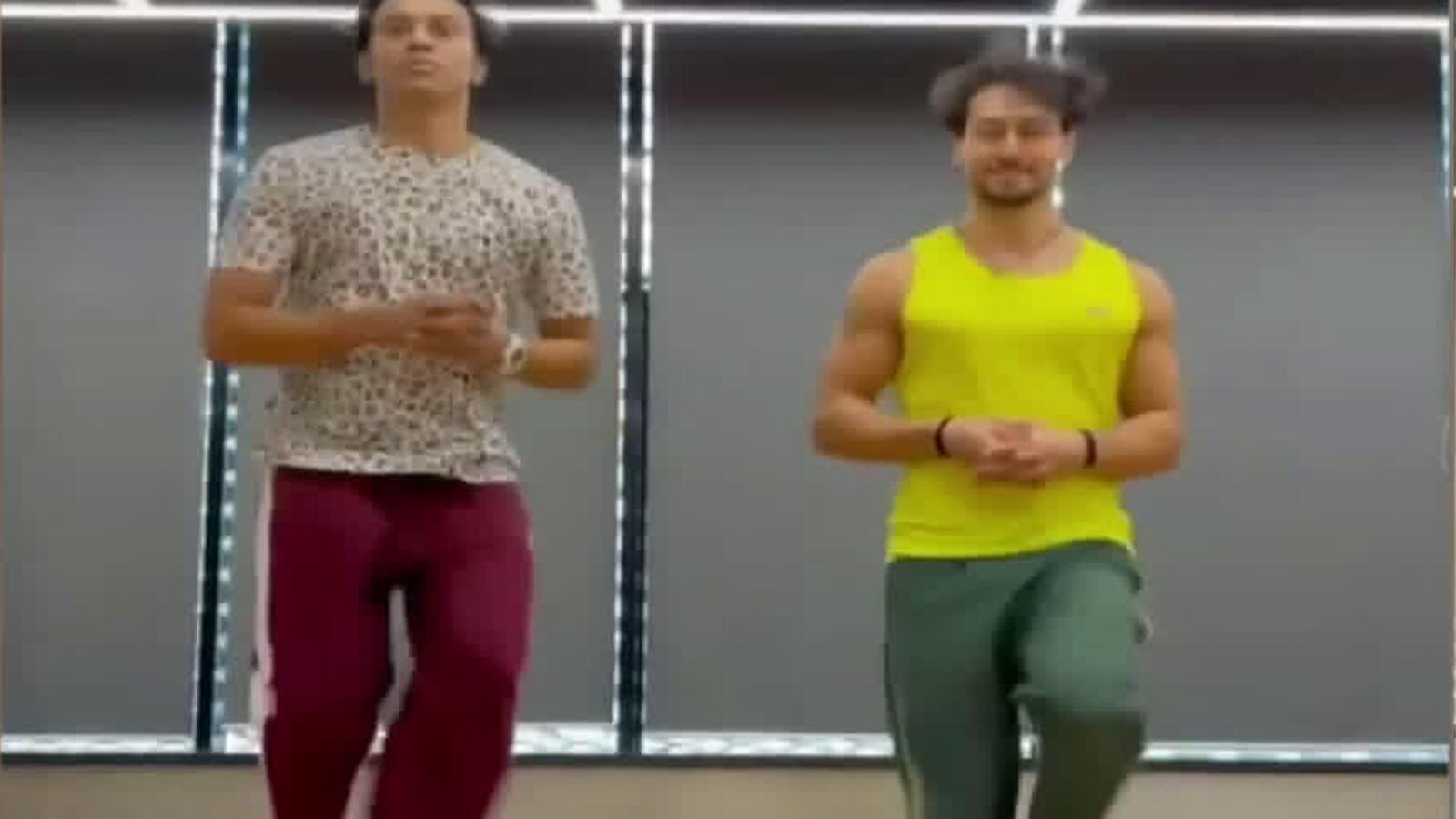 Tiger Shroff shares glimpses of his dance practice