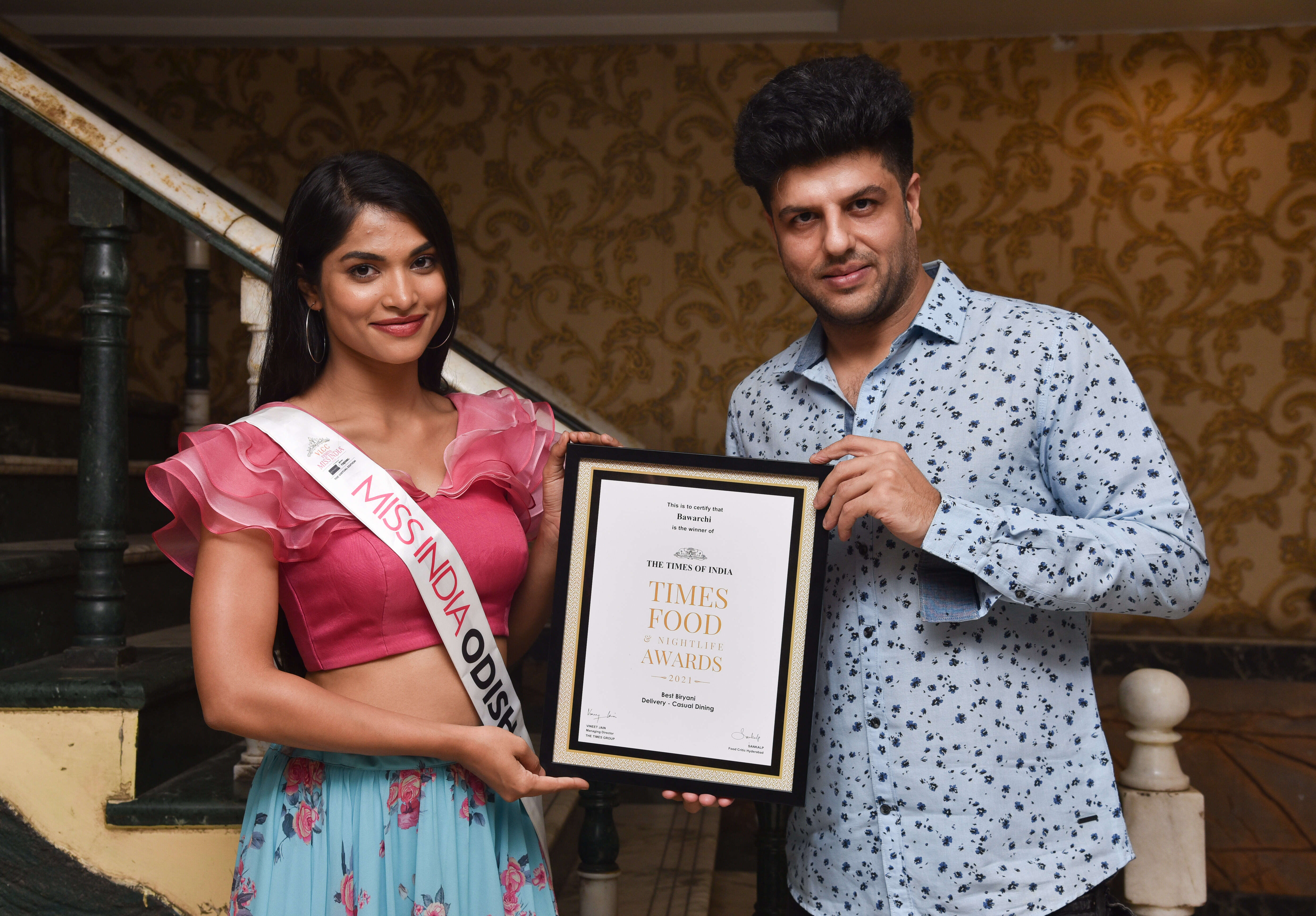 VLCC Femina Miss India Odisha 2020 Subhashree Rayaguru felicitates ...