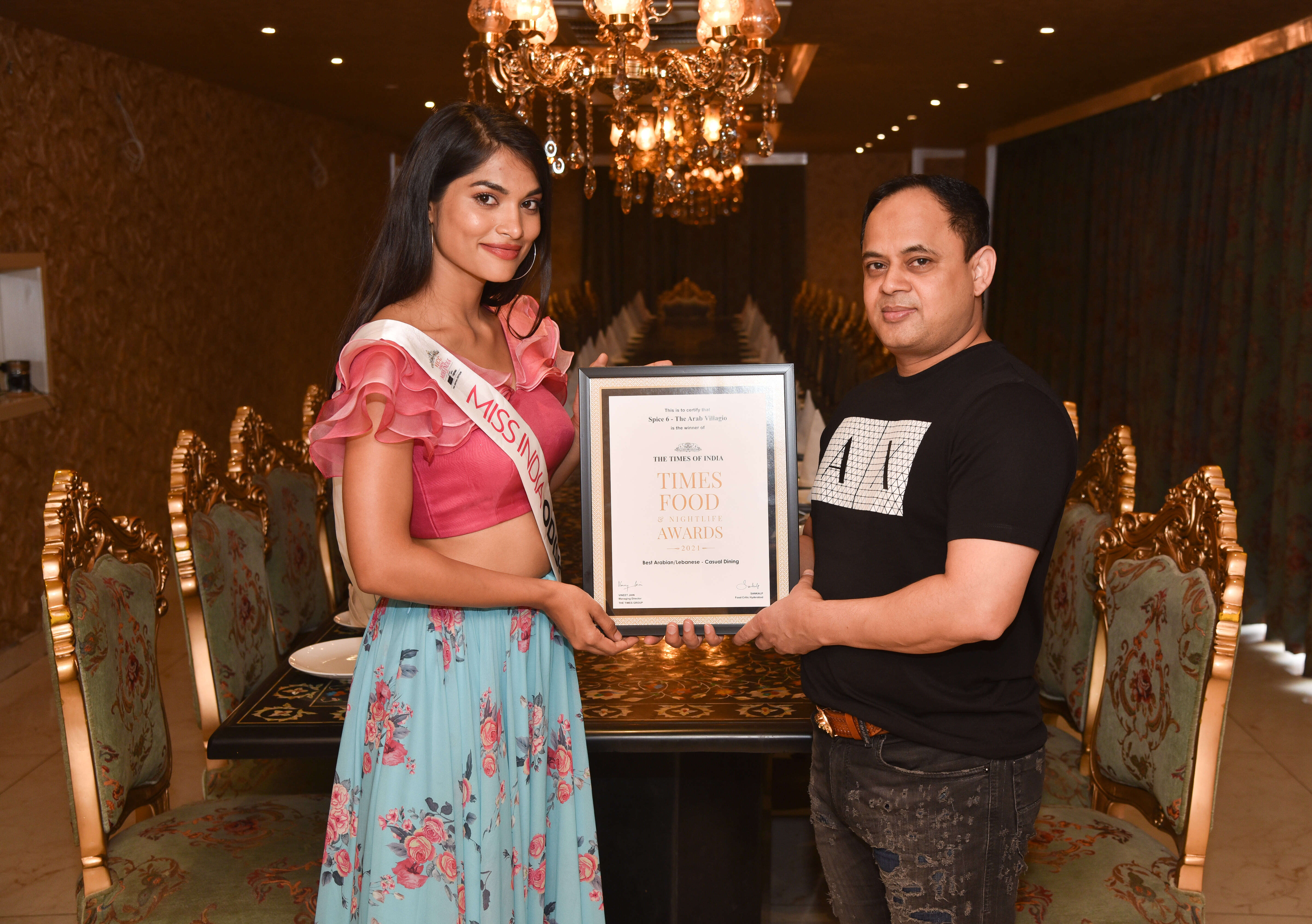 VLCC Femina Miss India Odisha 2020 Subhashree Rayaguru felicitates ...