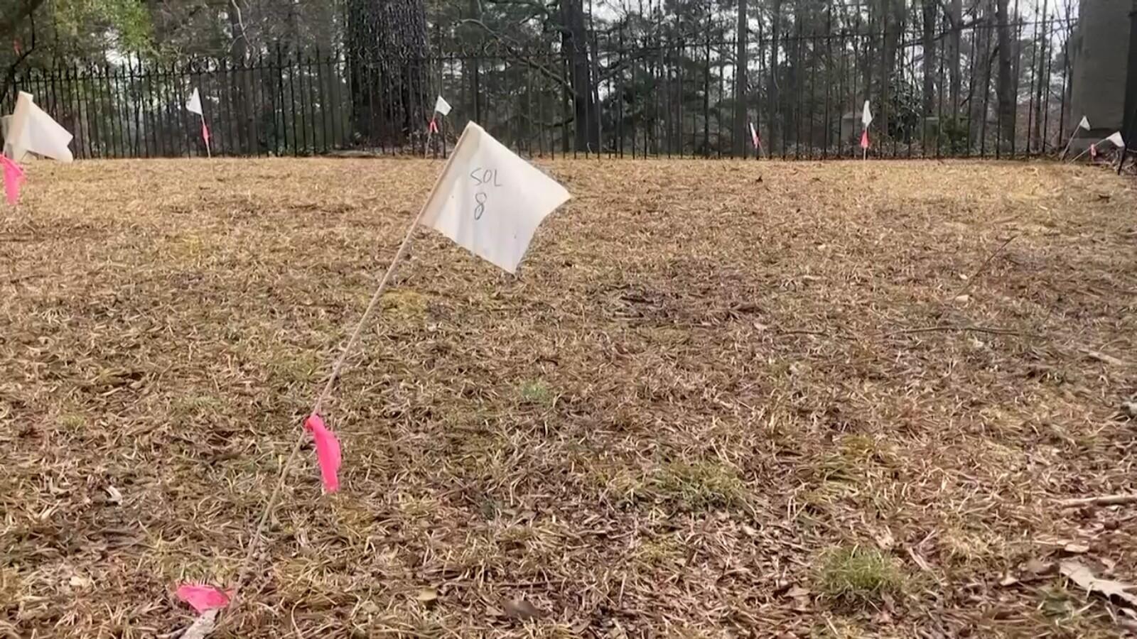 Unmarked graves at Clemson sign of plantation past