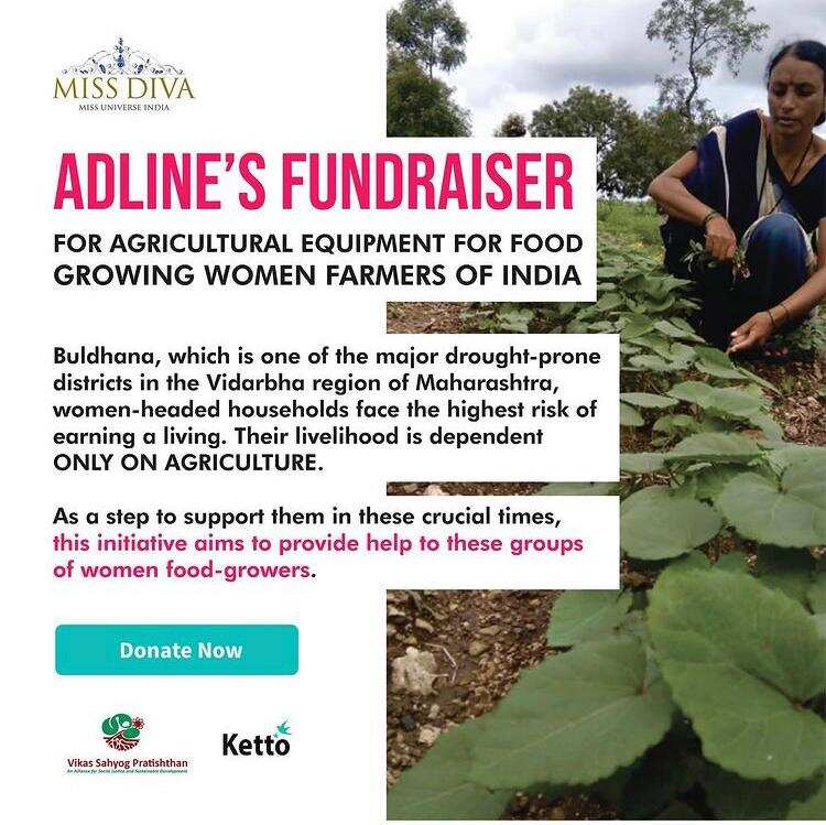 Adline Castelino raises funds to provide agricultural equipment to ...