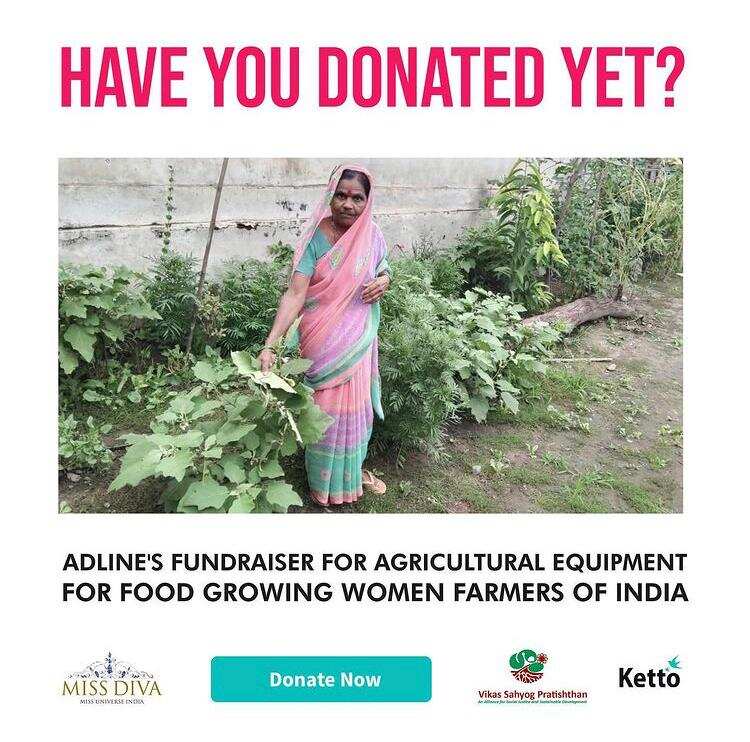 Adline Castelino raises funds to provide agricultural equipment to ...