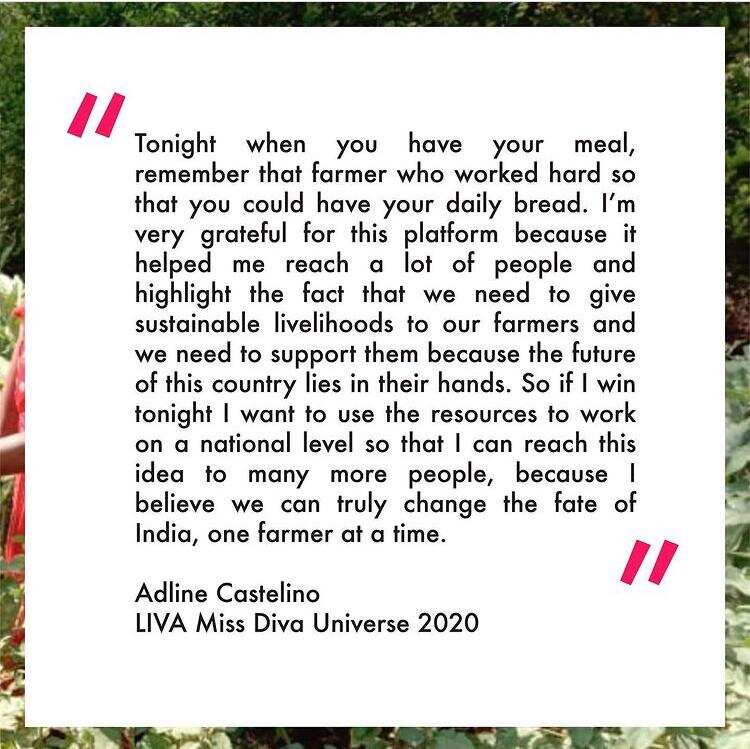 Adline Castelino raises funds to provide agricultural equipment to ...